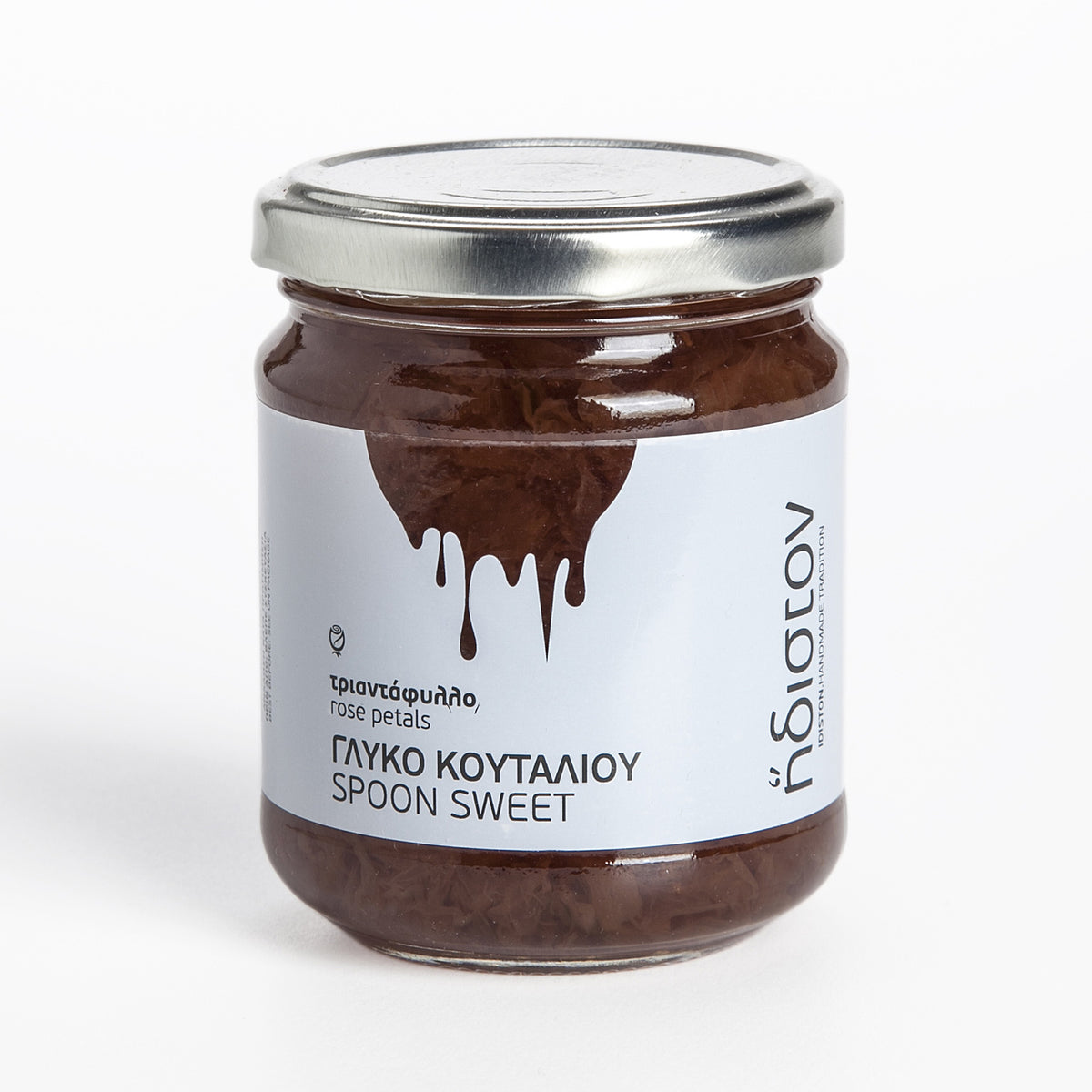 Rose Petal Spoon Sweet from Chios Island (8.8 oz) | Diane Kochilas